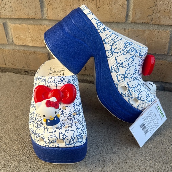 CROCS | Shoes | Hello Kitty X Crocs Adult Siren Heeled Clog | Poshmark